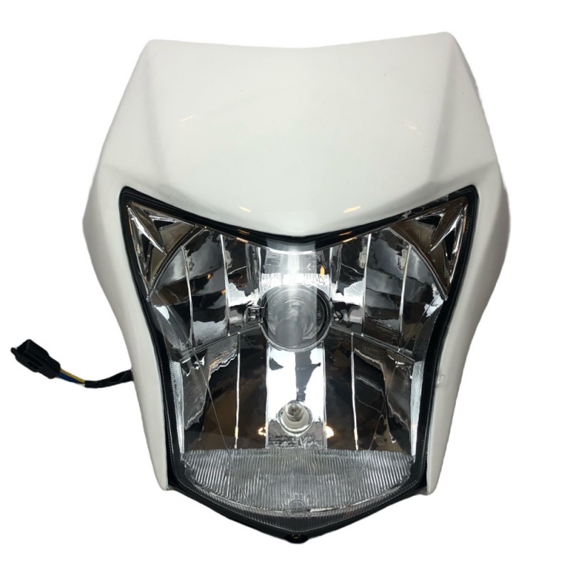 Foco Delantero Xr 150 Xr 190 Honda Completo Blanco Hq